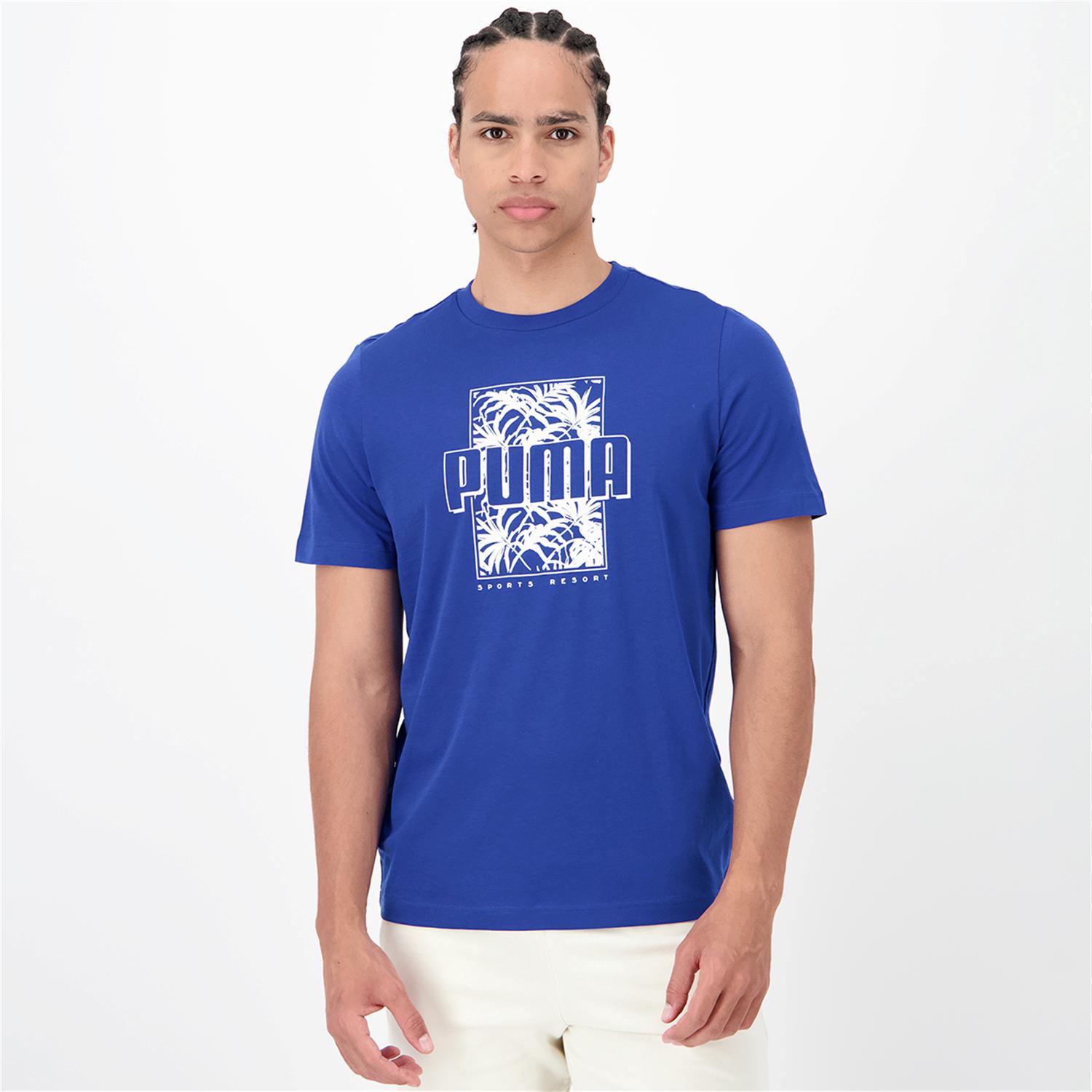 Camiseta azul puma | Sprinter