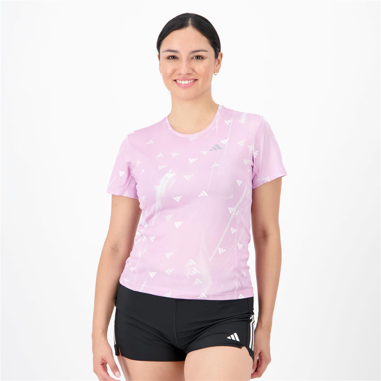 Camiseta adidas rosa mujer | Sprinter